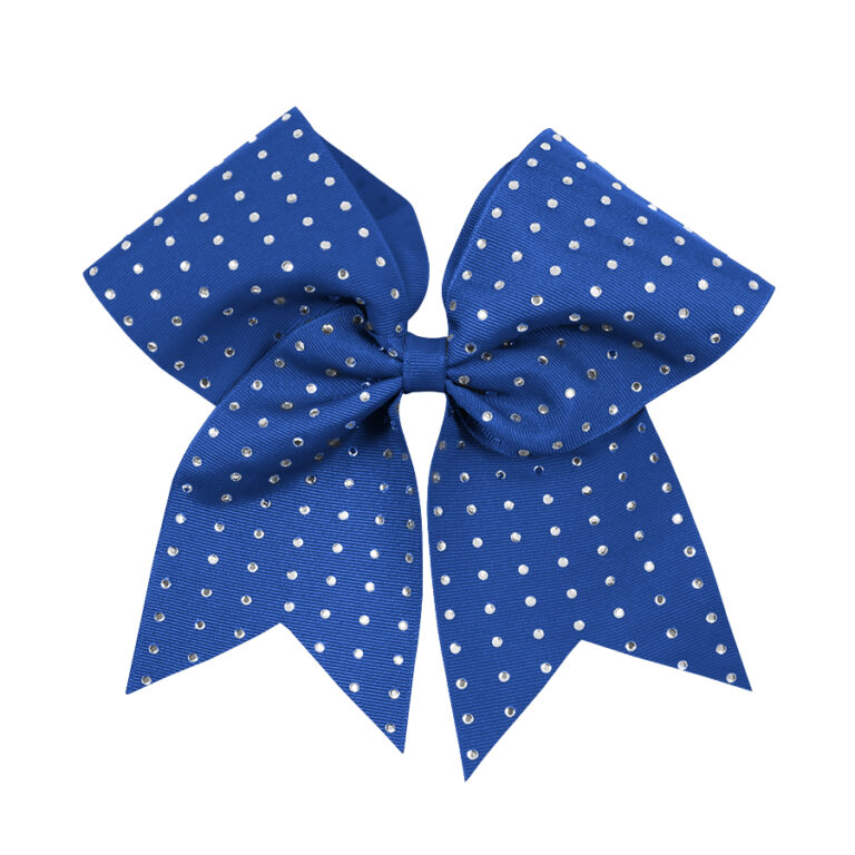 Custom One-Layer Bow with Rhinestones | Superior Cheer