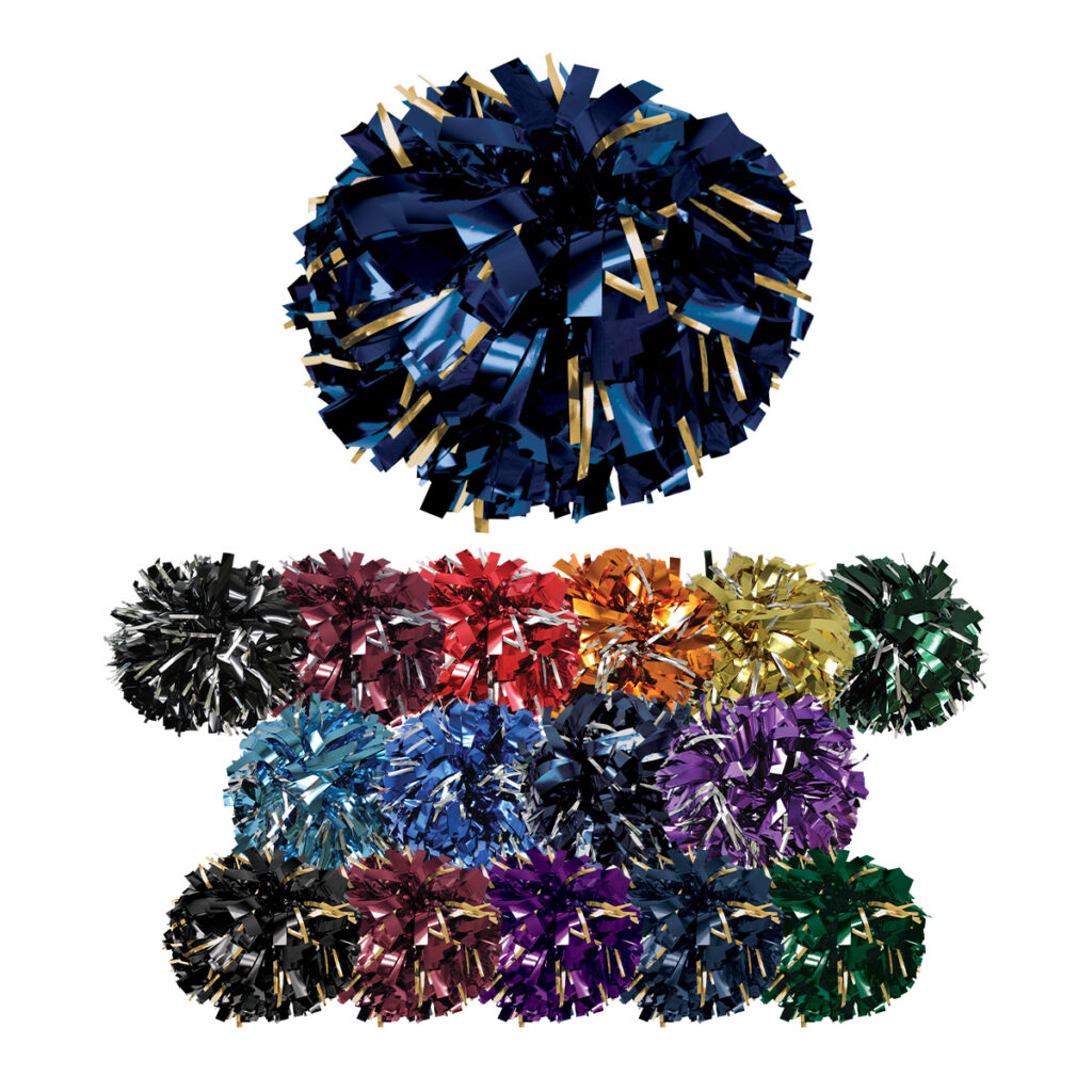 4" Metallic Sparkle Dance Pom | Superior Cheer